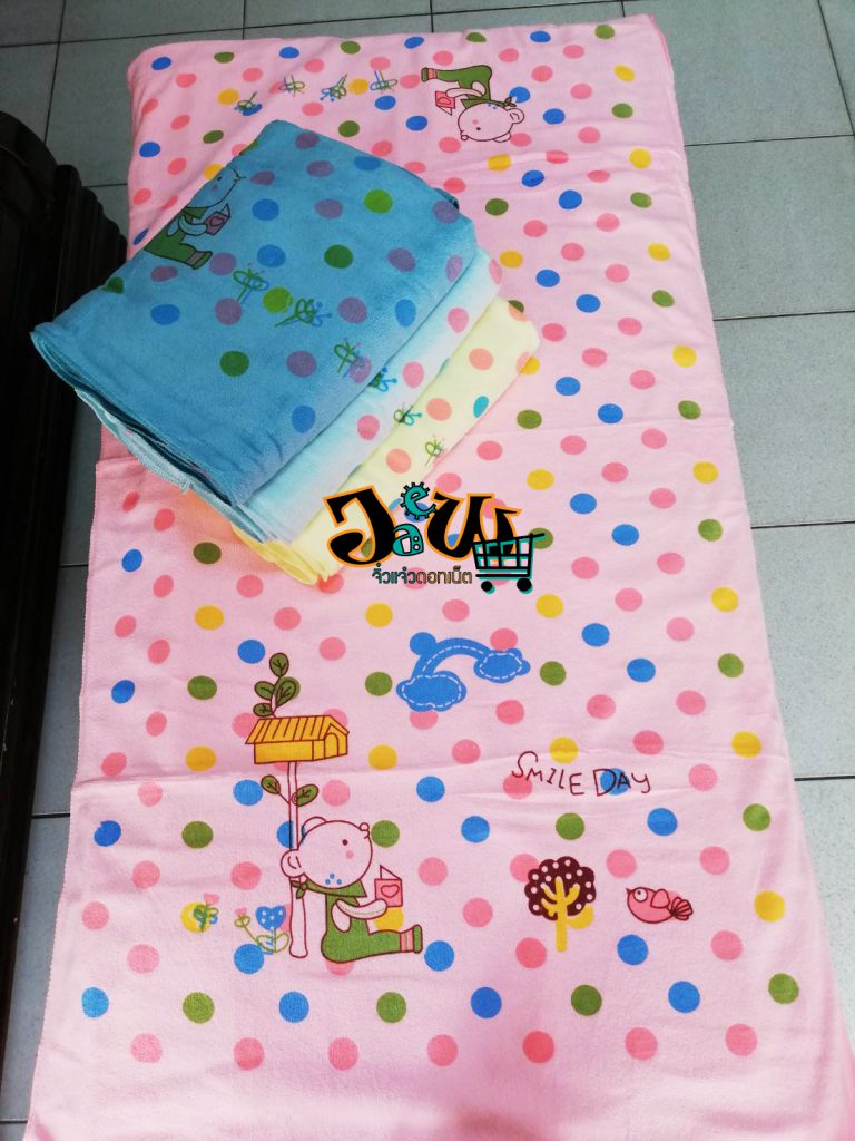 ผ้านาโนพิมพ์ลาย ผ้าขนหนู ผ้าห่ม ผ้าห่มนาโน ผ้านาโน ผ้าไมโครไฟเบอร์